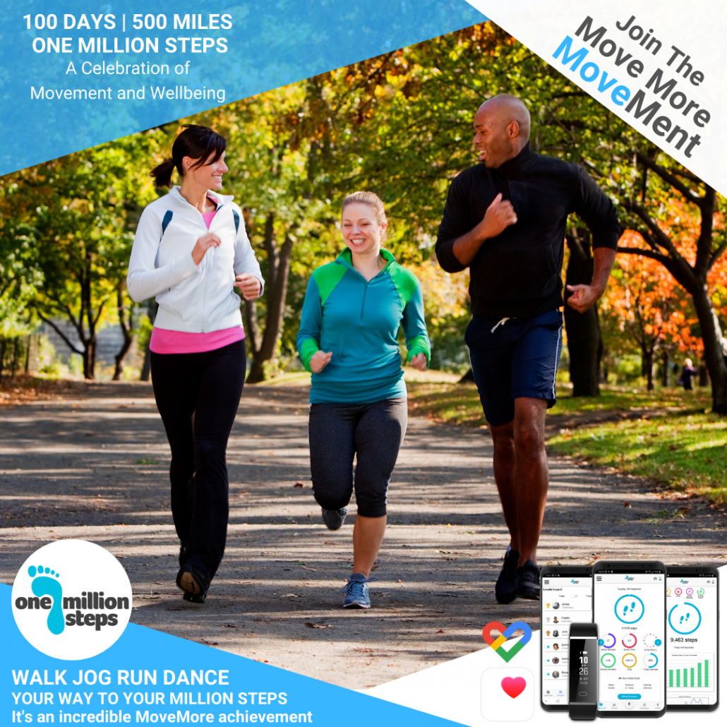 One Million Steps – Where will your million steps take you?